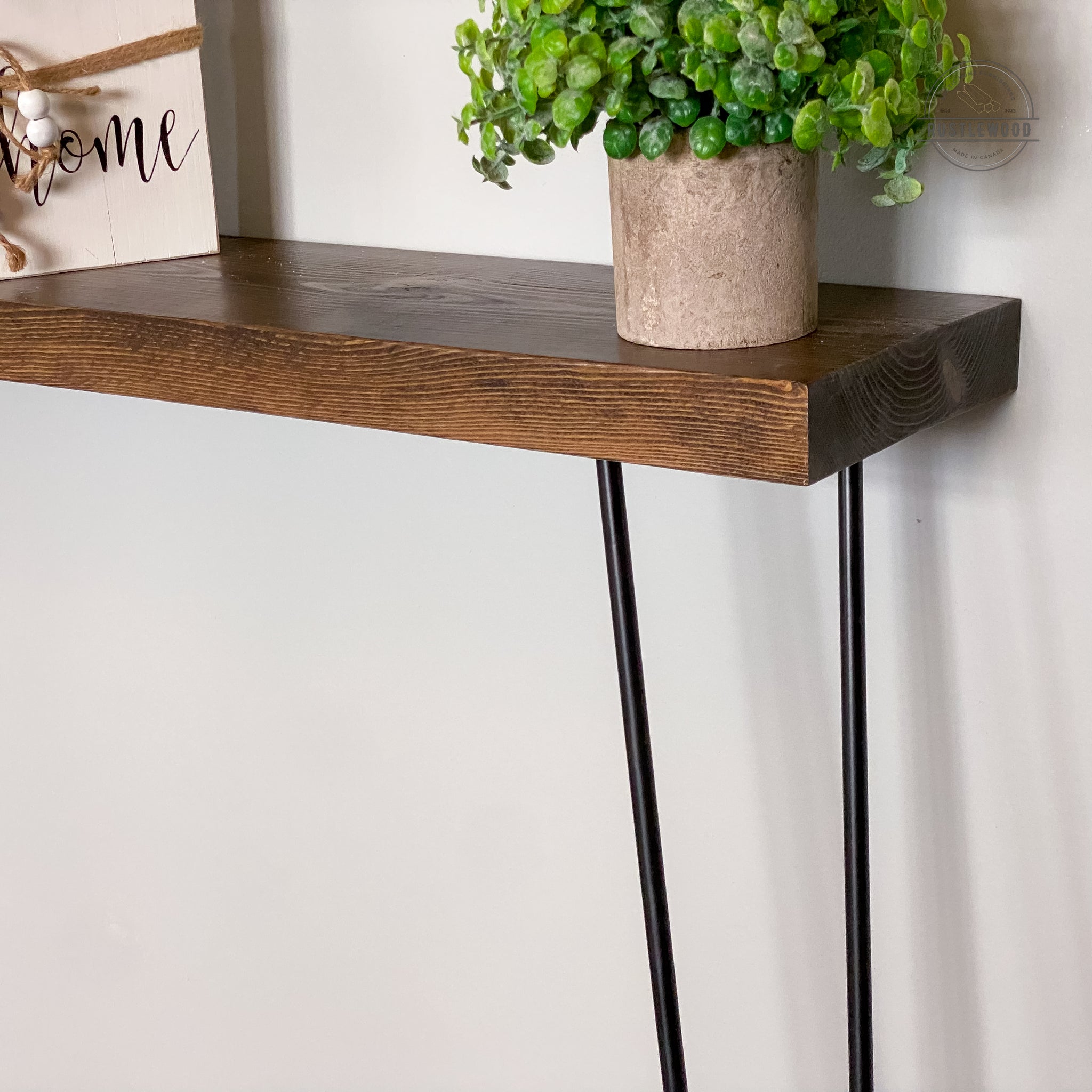 Narrow Console Table | Handmade Furniture by Rustlewood